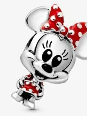 Pandora | Jewelry | Pandora Dress And Minnie Charm With Bow | Poshmark